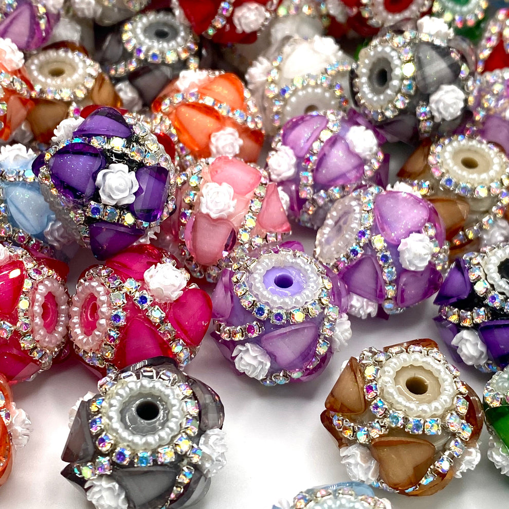 You’re Bloomin’ Cute Fancy Beads – Emerald City Beads & Supplies