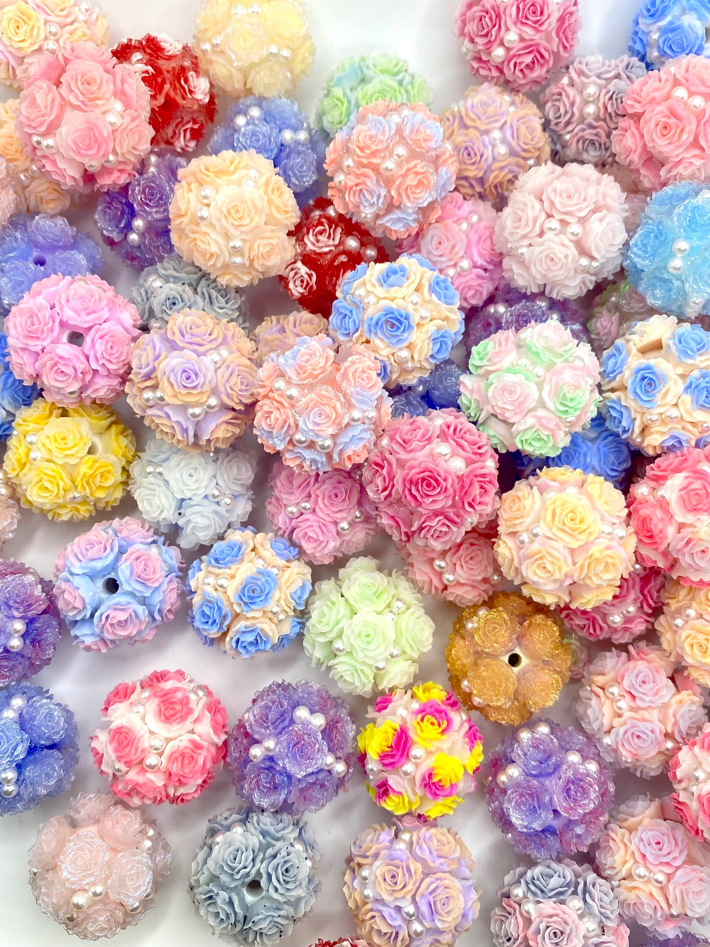 Must Have Flowers, Always and Always Luxury Acrylic Beads – Emerald ...